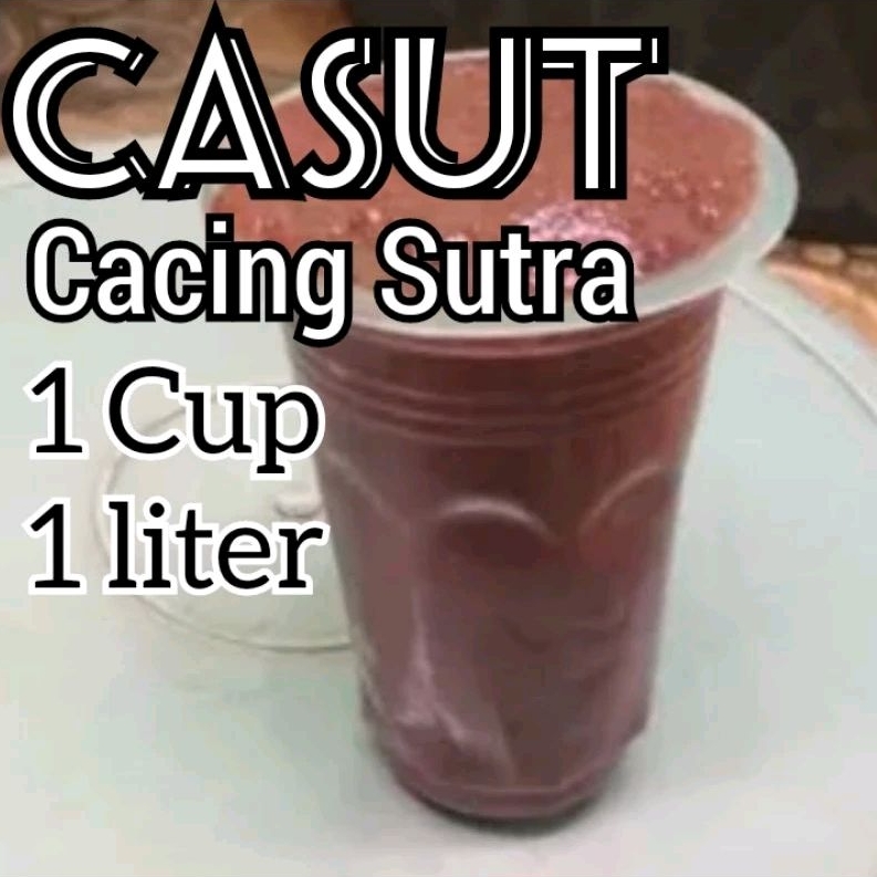 Jual CACING SUTRA SUTERA HIDUP CASUT PAKAN MAKANAN IKAN HIAS AKUARIUM ...