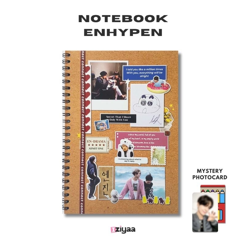 Jual NOTEBOOK ENHYPEN | BUKU ENHYPEN | ENHYPEN FANMADE [by Iziyaa ...