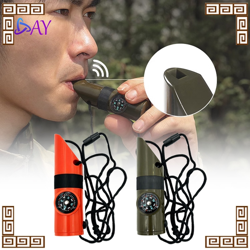 Jual 7in1 Peluit Survival Outdoor Peluit Penyelamat Berkemah ...