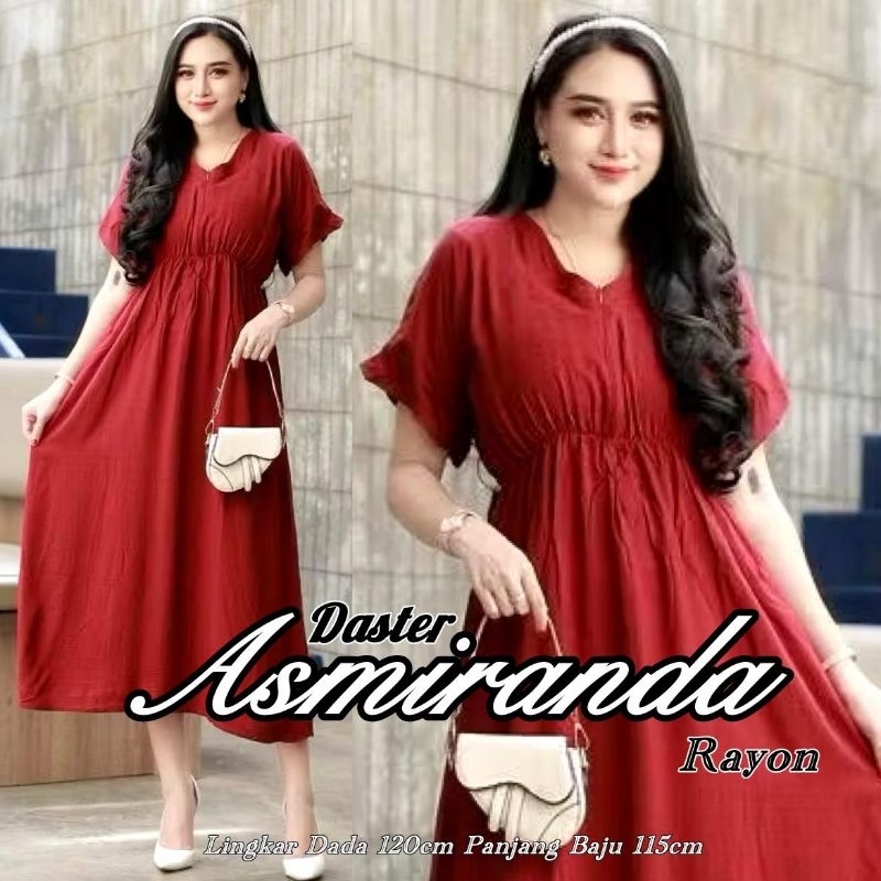 Jual Daster Asmiranda Rayon - Daster wanita kekinian Dress Panjang ...