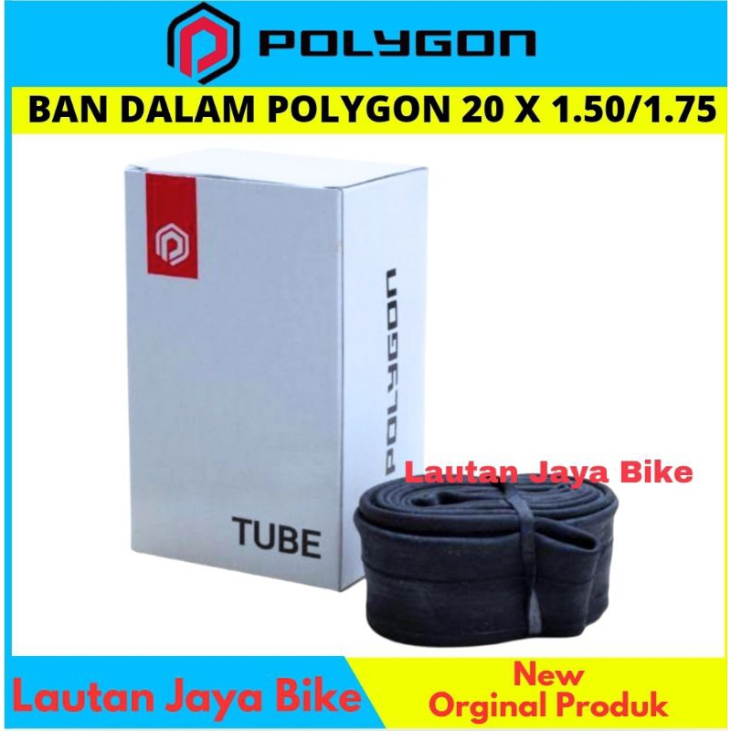 Jual Polygon Ban Dalam Sepeda 20 x 1.50-1.75 AV60 Original | Shopee ...