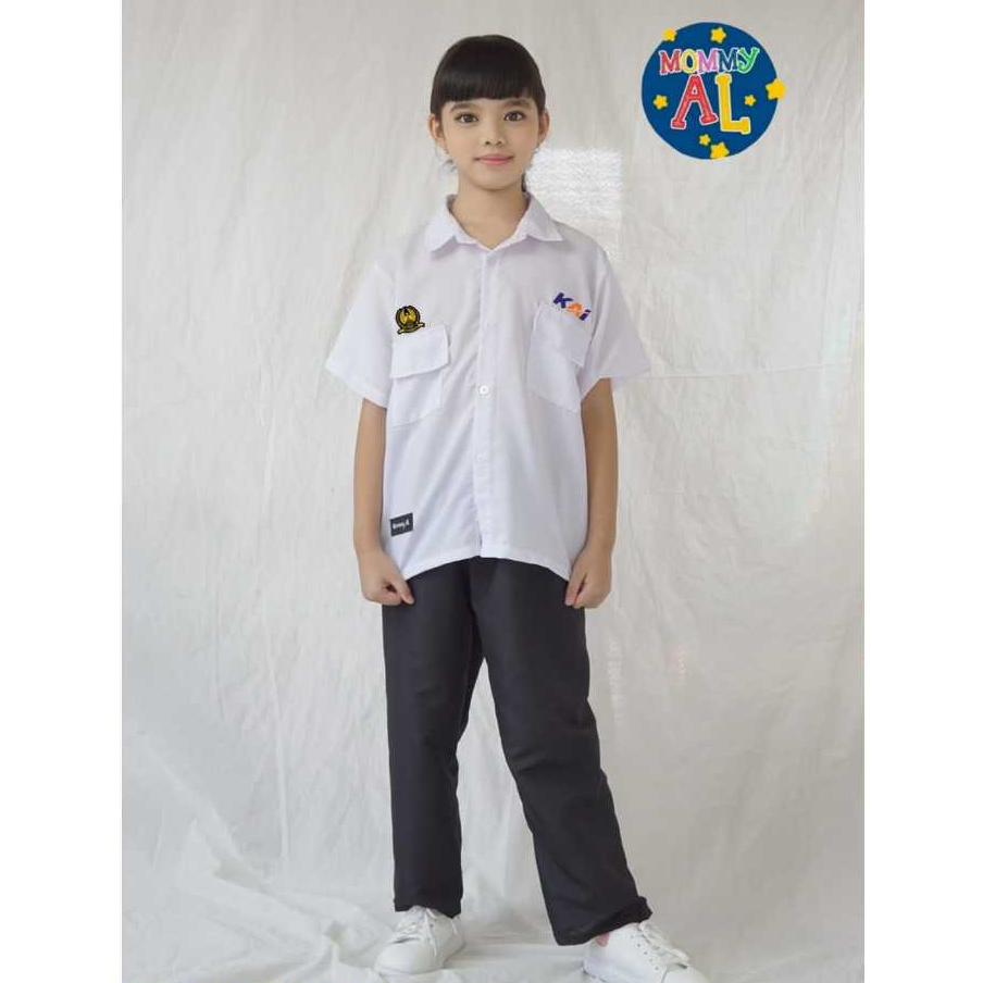 Jual Seragam Karyawan PT KAI /masinis anak laki laki/Seragam masinis ...