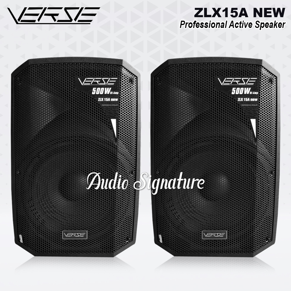 Jual Speaker Aktif 15 Inch VERSE ZLX15A | ZLX-15A New Bluetooth Original Harga 1 PCS | Shopee ...