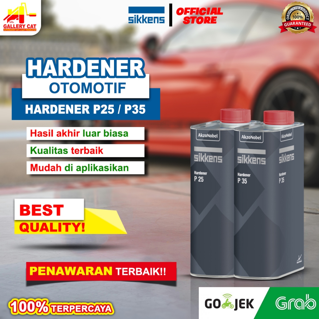Jual HARDENER CLEAR SIKKENS P35 / P25 GALON 2.5L | Shopee Indonesia