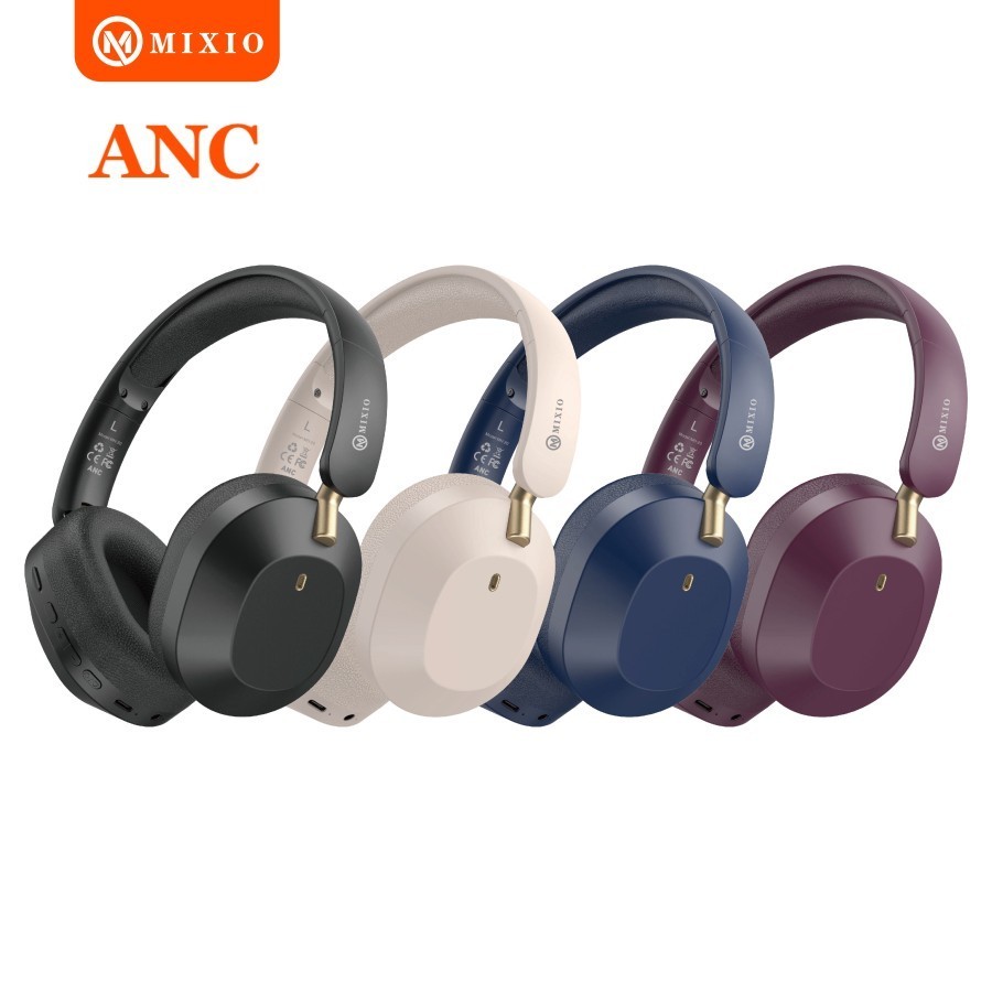Jual MIXIO MH-20 ANC Bluetooth Headphones with Mic Hi-Res Hybrid ...