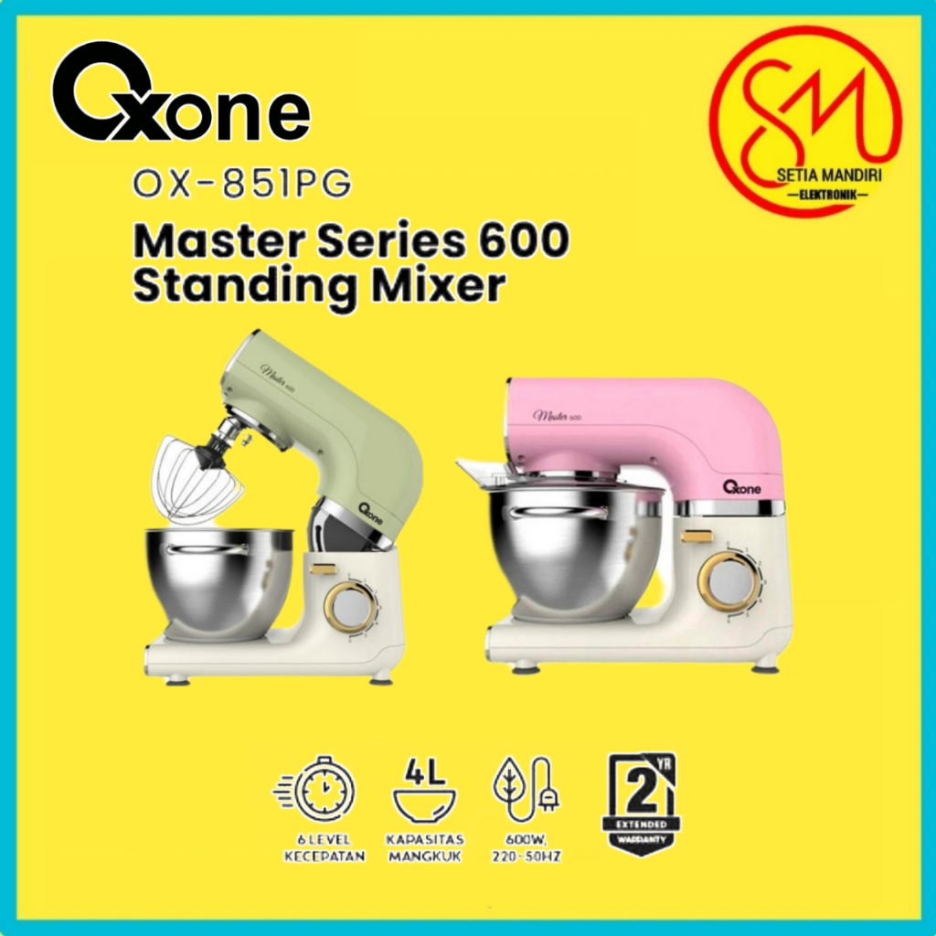 Jual OXONE OX851 Stand Mixer 4 L Pengaduk Pengocok Telur Adonan Kue ...