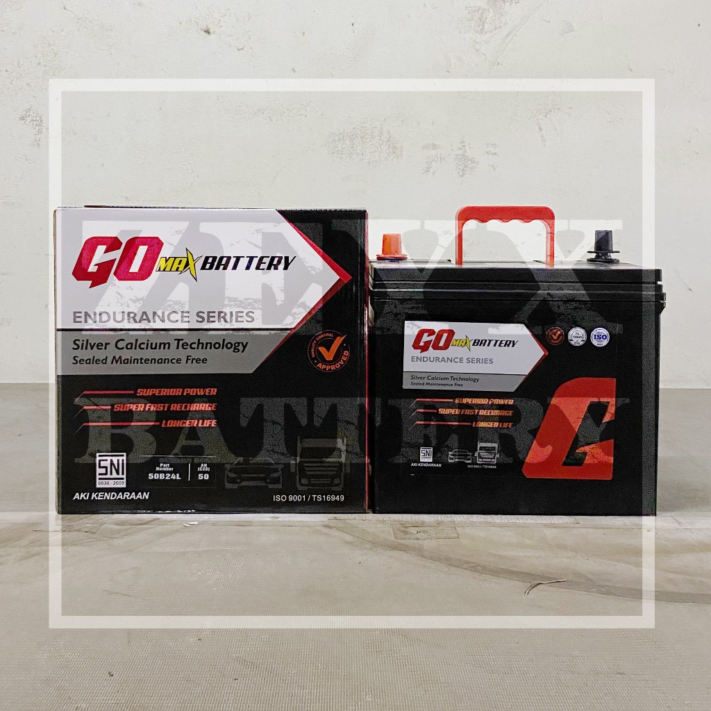 Jual Go Battery 50B24L / Aki mobil Voxy / Baleno / GrandLivina / Xpander | Shopee Indonesia