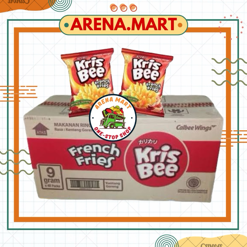 Jual Snack Chiki Ciki Krisbee French Fries kris bee Kentang Goreng ...