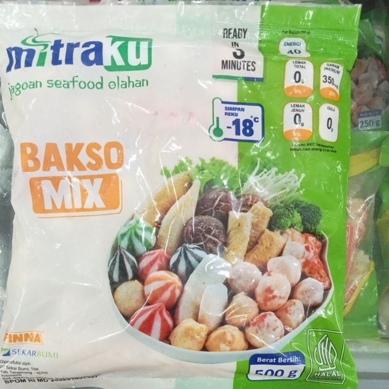 Jual MITRAKU BAKSO MIX 500GR | Shopee Indonesia