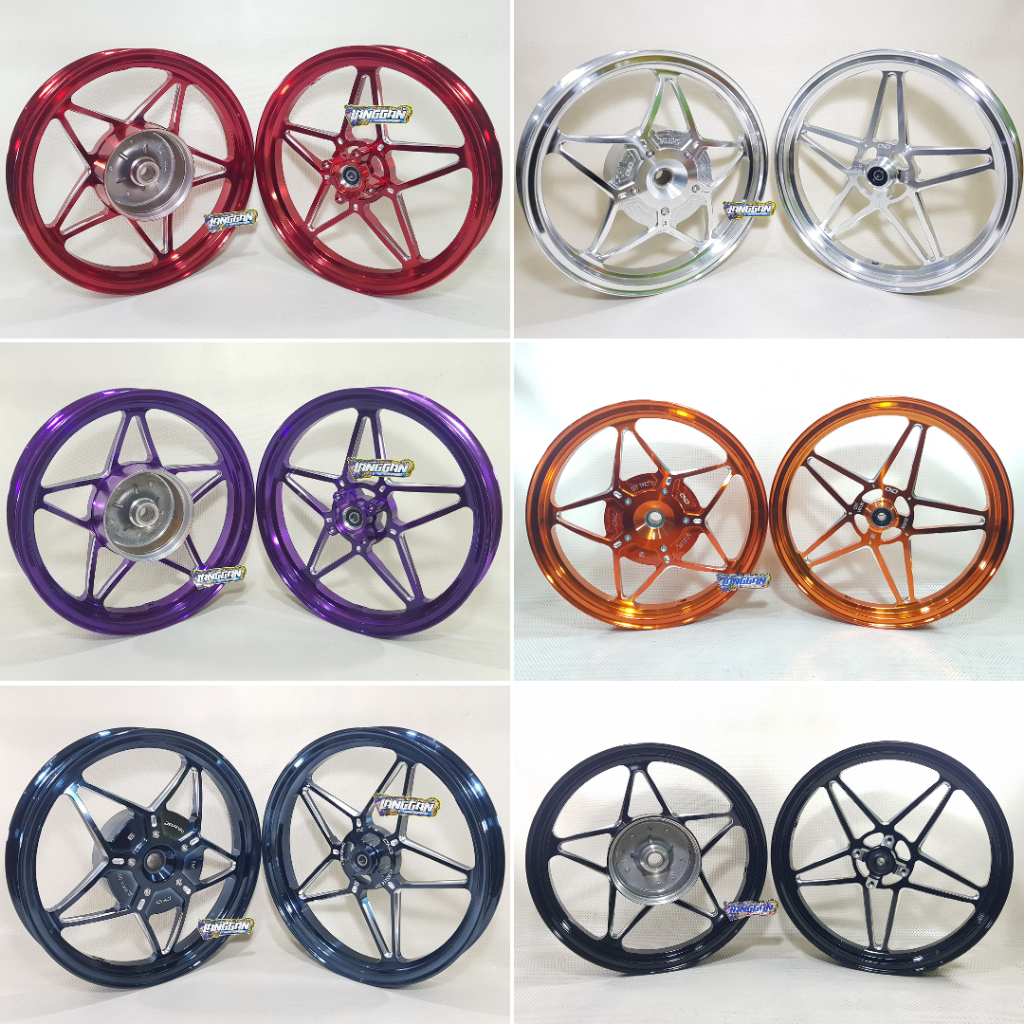 Jual Velg Racing DND Delkevic X1 Vario 110 125 150 Lama Beat Scoopy ...