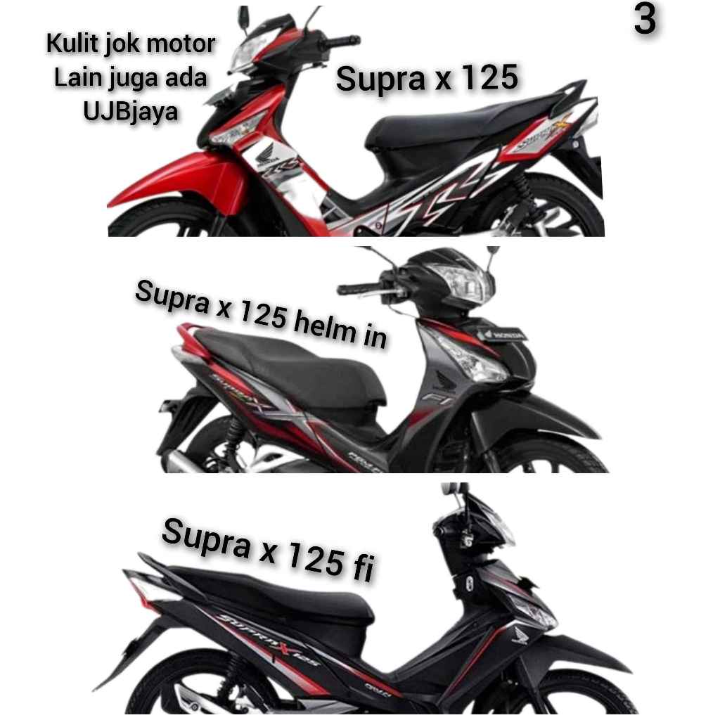 Jual Kulit Jok Supra X 125 / Supra X 125 Helm In / Supra X 125 Fi ...