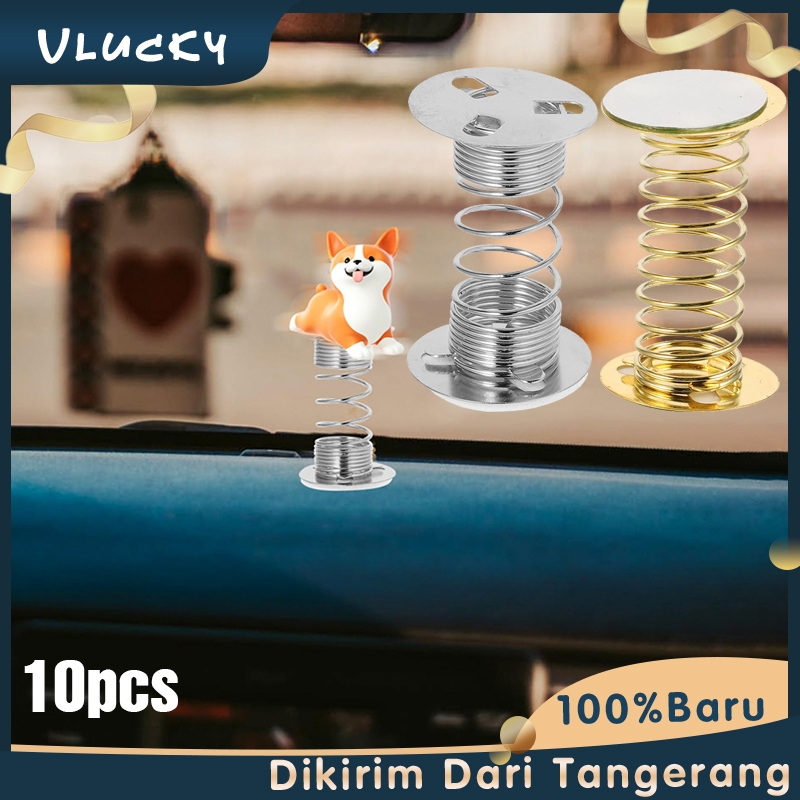 Jual Isi 10 Per Dashboard Spiral Spring Base Toys Aksesoris Clay ...