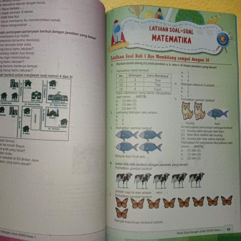 Jual BUKU BANK SOAL ULANGAN KELAS 1 SD KURIKULUM MERDEKA SEMESTER 1&2 ...