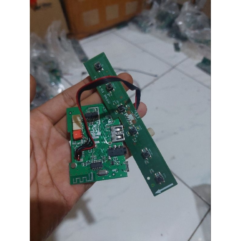 Jual Modul Bluetooth mp3 Audio plus fm radio dual speaker Y-BT147U-A ...