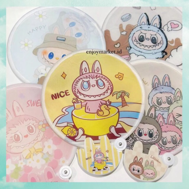 Jual Kipas Bulat Lipat Daily Items Kipas Tangan Ajaib Motif Edisi ...