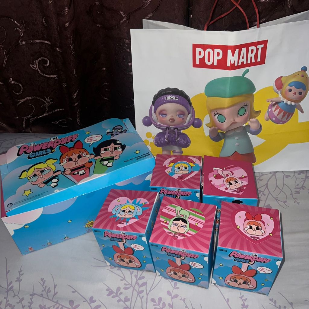 Jual [READY STOCK] P*pmart Cry Baby X Powerpuff Girls Blindbox | 100% ...