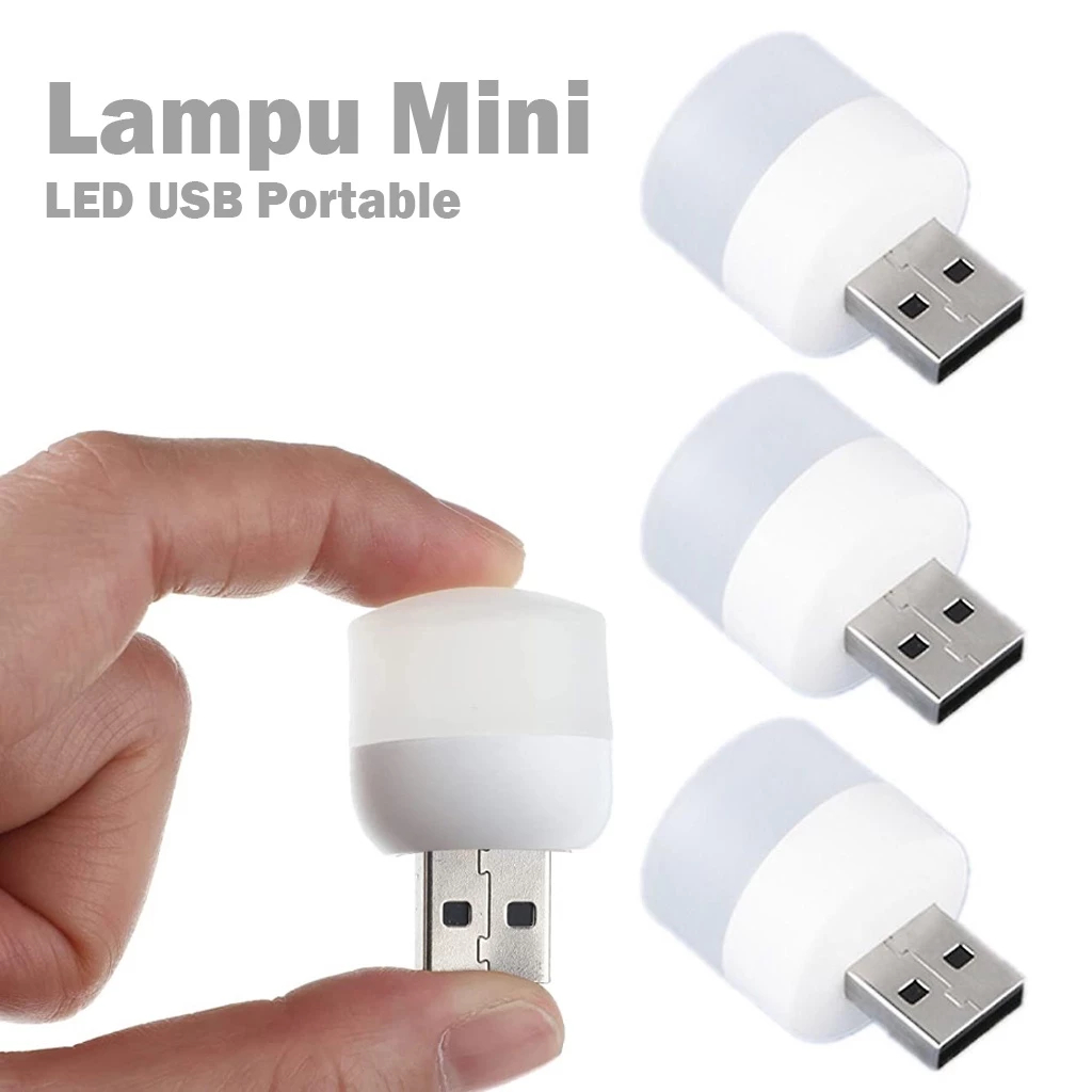 Jual Lampu Kecil LED Usb Mini Untuk Tidur Baca Belajar Night Light ...