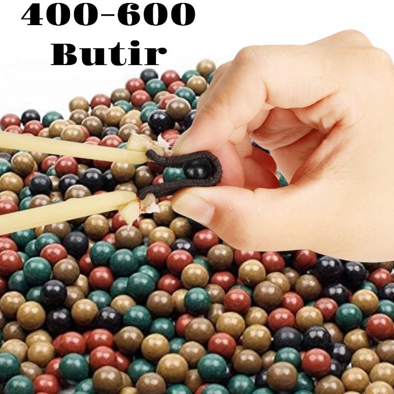 Jual Bola Bola mini Lumpur Padat Peluru Kontes Ketapel Latihan Kontes ...