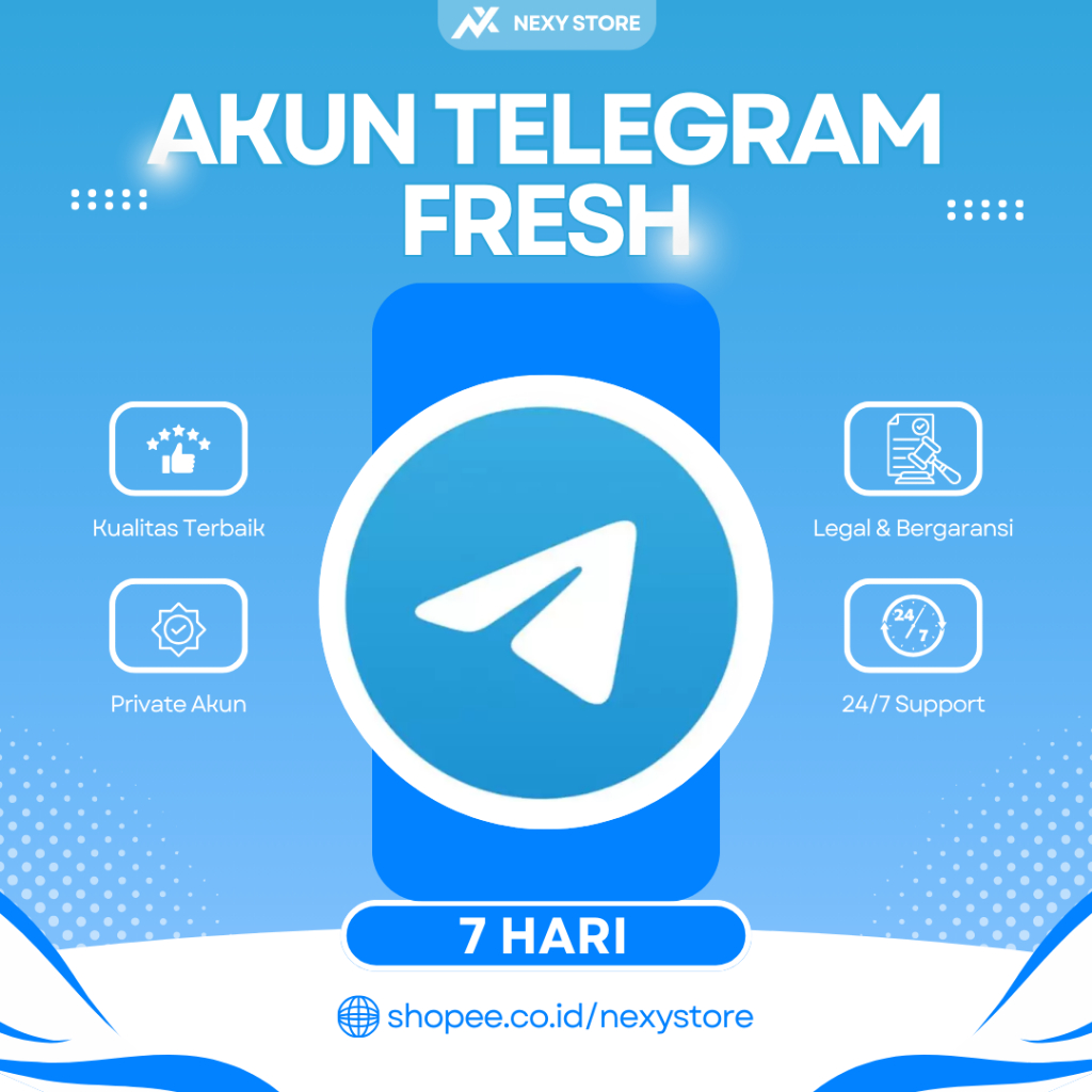 Jual Akun-Nok Telegram Fresh Siap Pakai Fast Respon 100% Original ...
