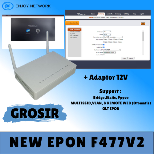 Jual GROSIR NEW EPON F477 V2 ONU ONT ROUTER | Shopee Indonesia