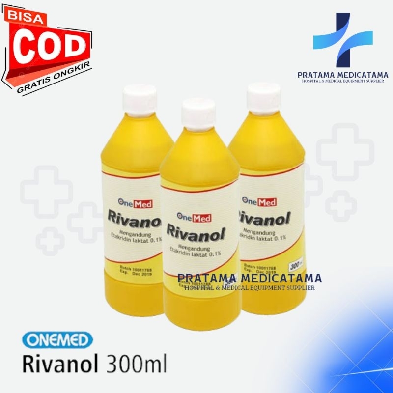 Jual Rivanol 300ml Onemed Cairan Antiseptik Untuk Luka | Shopee Indonesia