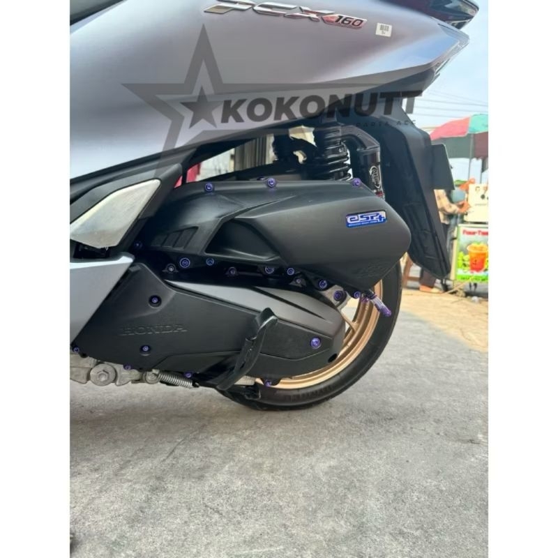 Jual Baut titanium cvt pcx 160 adv 160 vietnam | Shopee Indonesia