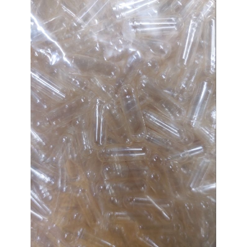 Jual Cangkang kapsul kosong ukuran 0 500mg. 1.000pcs. transparan | Shopee Indonesia