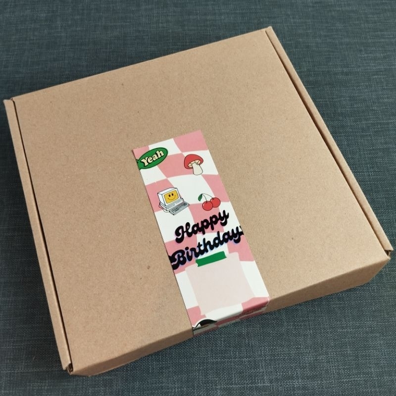 Jual Packing Box + Seal Sticker | Shopee Indonesia