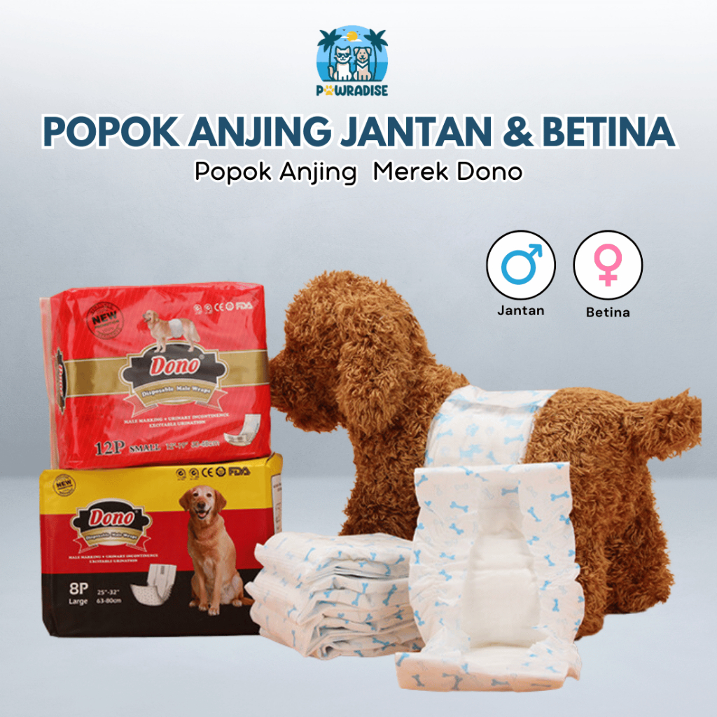 Jual Diapers Kucing DONO - Popok Anjing Jantan Betina - Popok Kucing ...