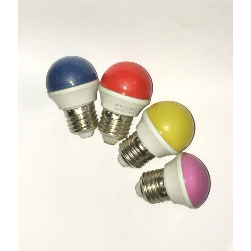 Jual Lampu Led WARNA PING PONG Biru Merah Kuning Pink KYZUKU ( No Box ...