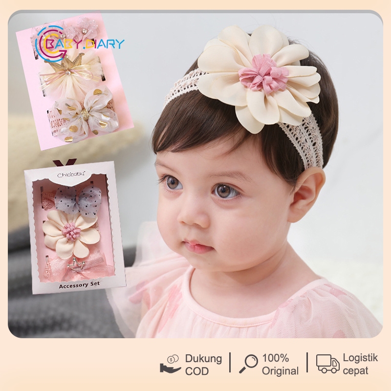 Jual Bandana Bayi Imut / Headband Anak / Bando Bayi / Bunga ikat kepala ...