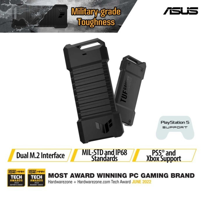 Jual SSD Asus Tuf Gaming A1 - 1TB Type-C - SSD External 1TB | Shopee ...