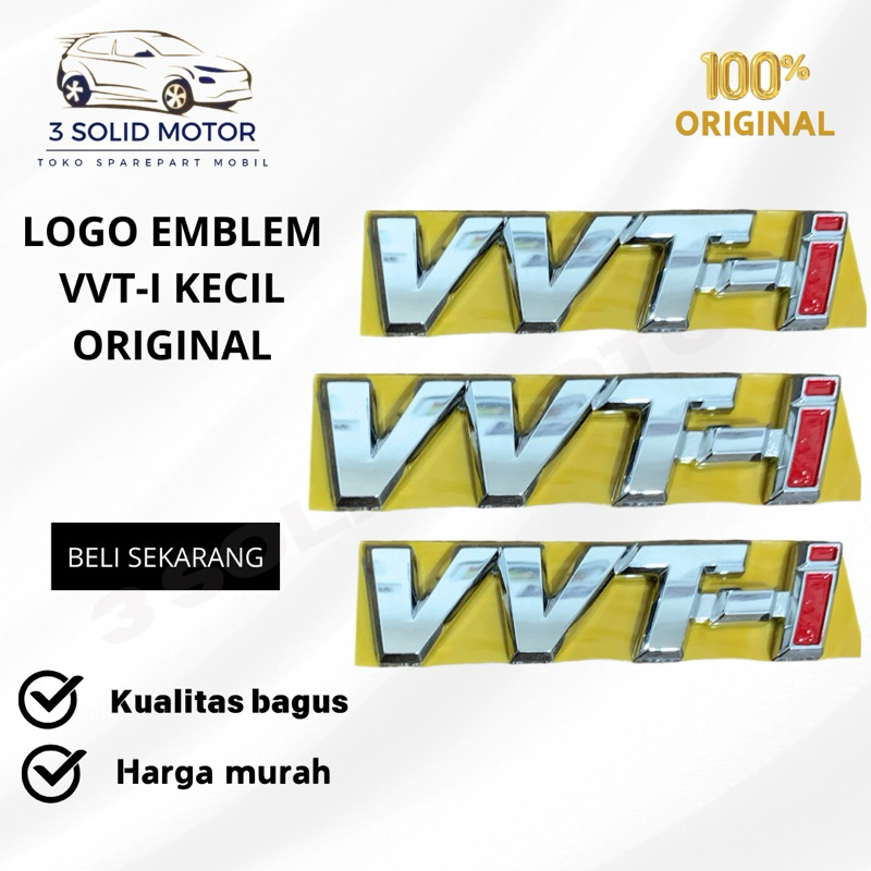 Jual Logo Emblem VVT-i Kecil Original | Shopee Indonesia