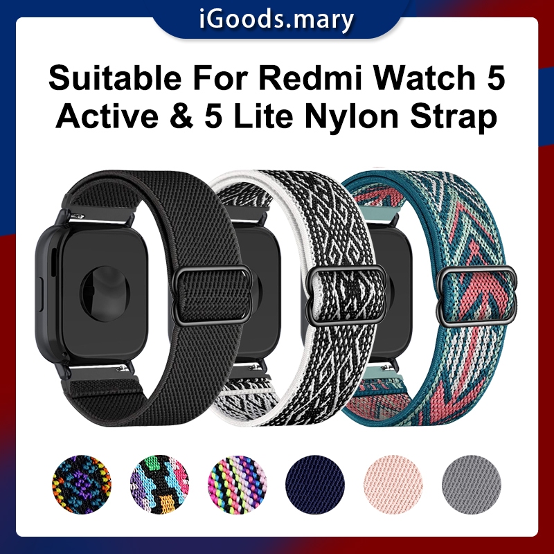 Jual Redmi Watch 5 Active Nylon Strap Redmi Watch 5 Lite Breathable Braided Strap | Shopee Indonesia