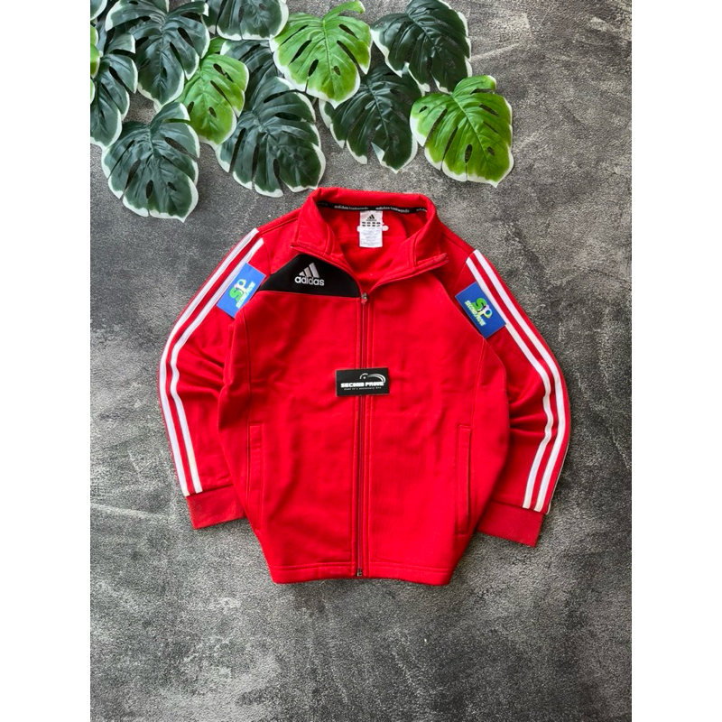 Jual TRACKTOP ADIDAS GARIS PUTIH ORIGINAL | Shopee Indonesia