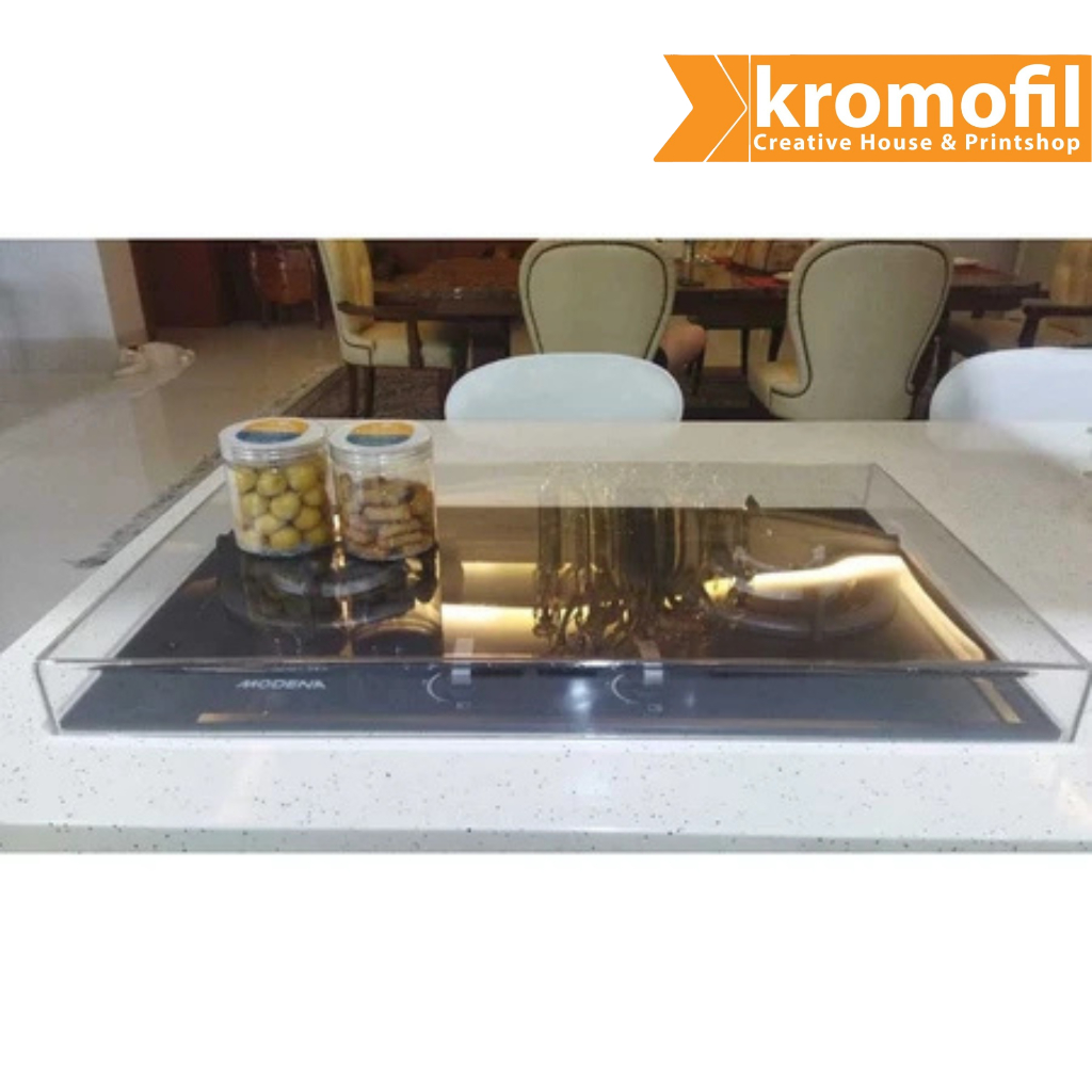 Jual Cover Kompor Akrilik bisa custom ukuran dan tebal | Shopee Indonesia
