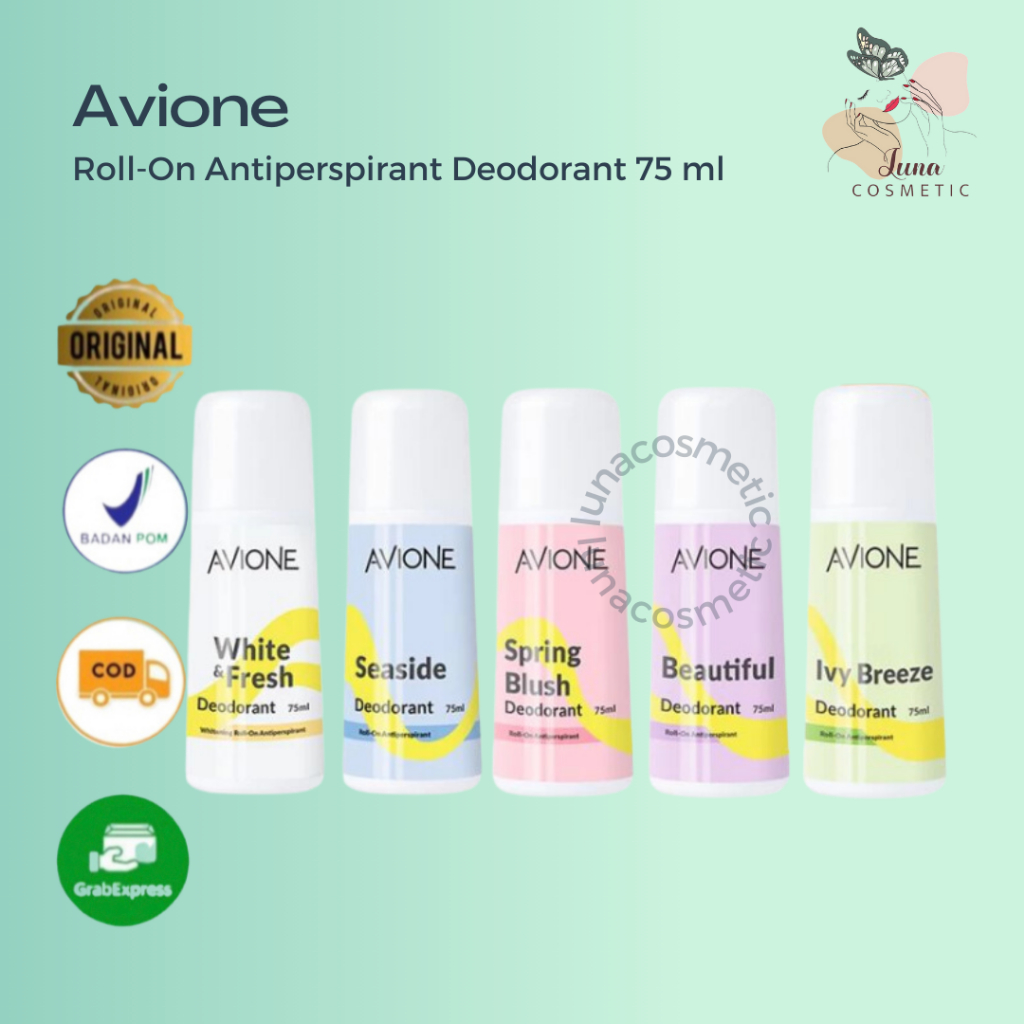 Jual Avione Roll-On Antiperspirant Deodorant 75 ml | Shopee Indonesia