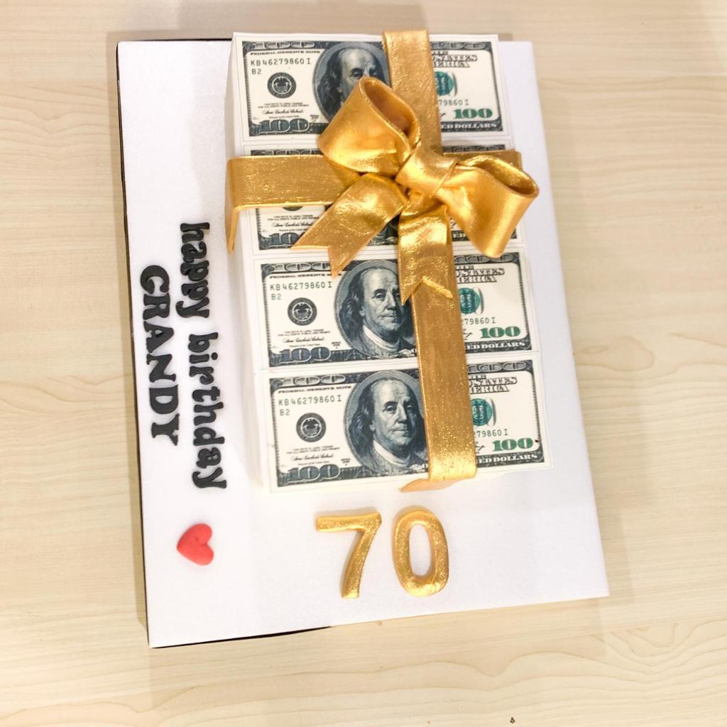 Jual Kue Ulang Tahun/Birthday Cake/Kue Ultah Tema Dollar/Cake Dollar ...