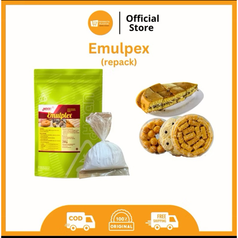 Jual Emplex Emulplex Tepung Perenyah Dan Pelembut Kue Kering Martabak ...