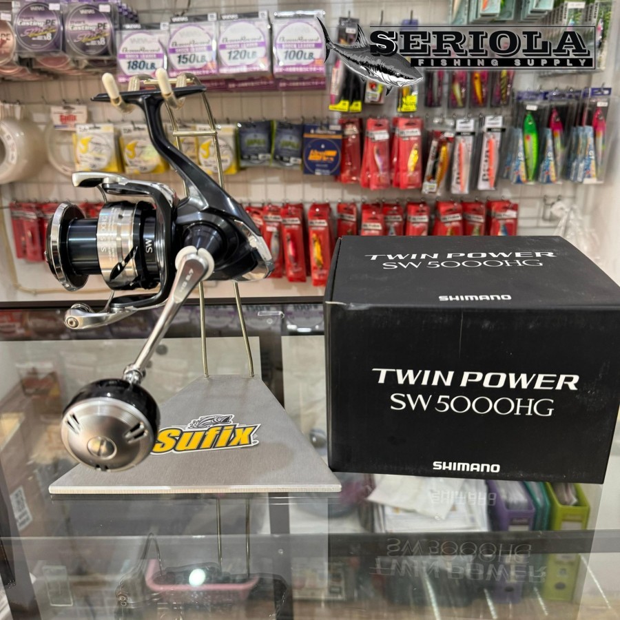 Jual REEL SHIMANO TWIN POWER SW 5000 HG | Shopee Indonesia
