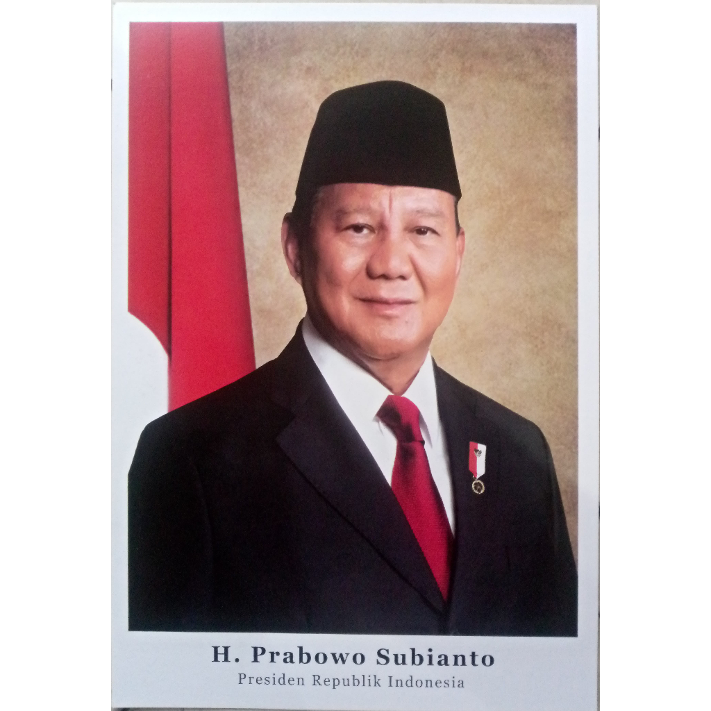 Jual POSTER DAN BINGKAI PRESIDEN RI 2024 - 2029 | Shopee Indonesia