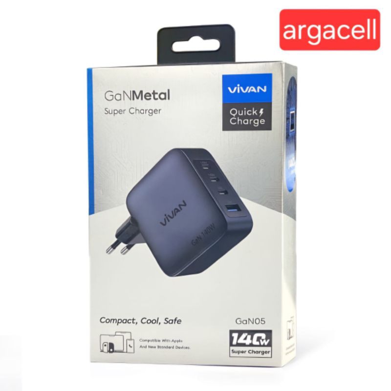 Jual VIVAN GaN05 Super Charger 140W | Shopee Indonesia