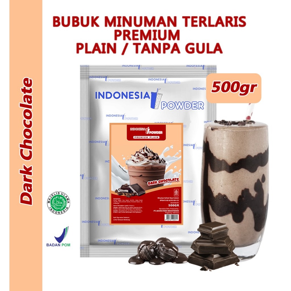 Jual NUSANTARA Bubuk Minuman Instant Premium Plain Tanpa Gula Horeca ...