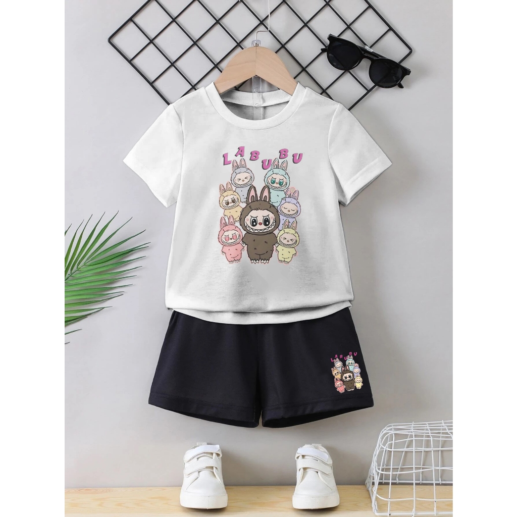 Jual Setelan Baju Anak Labubu Together Usia 1-10 Tahun / Set Anak ...