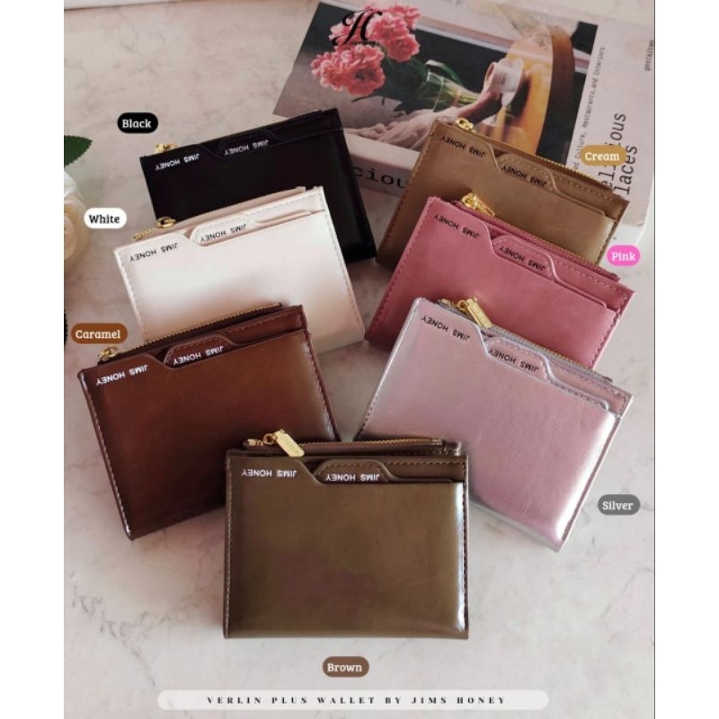 Jual VERLIN PLUS WALLET JIMSHONEY Dompet Lipat Pendek Wanita Simpel ...