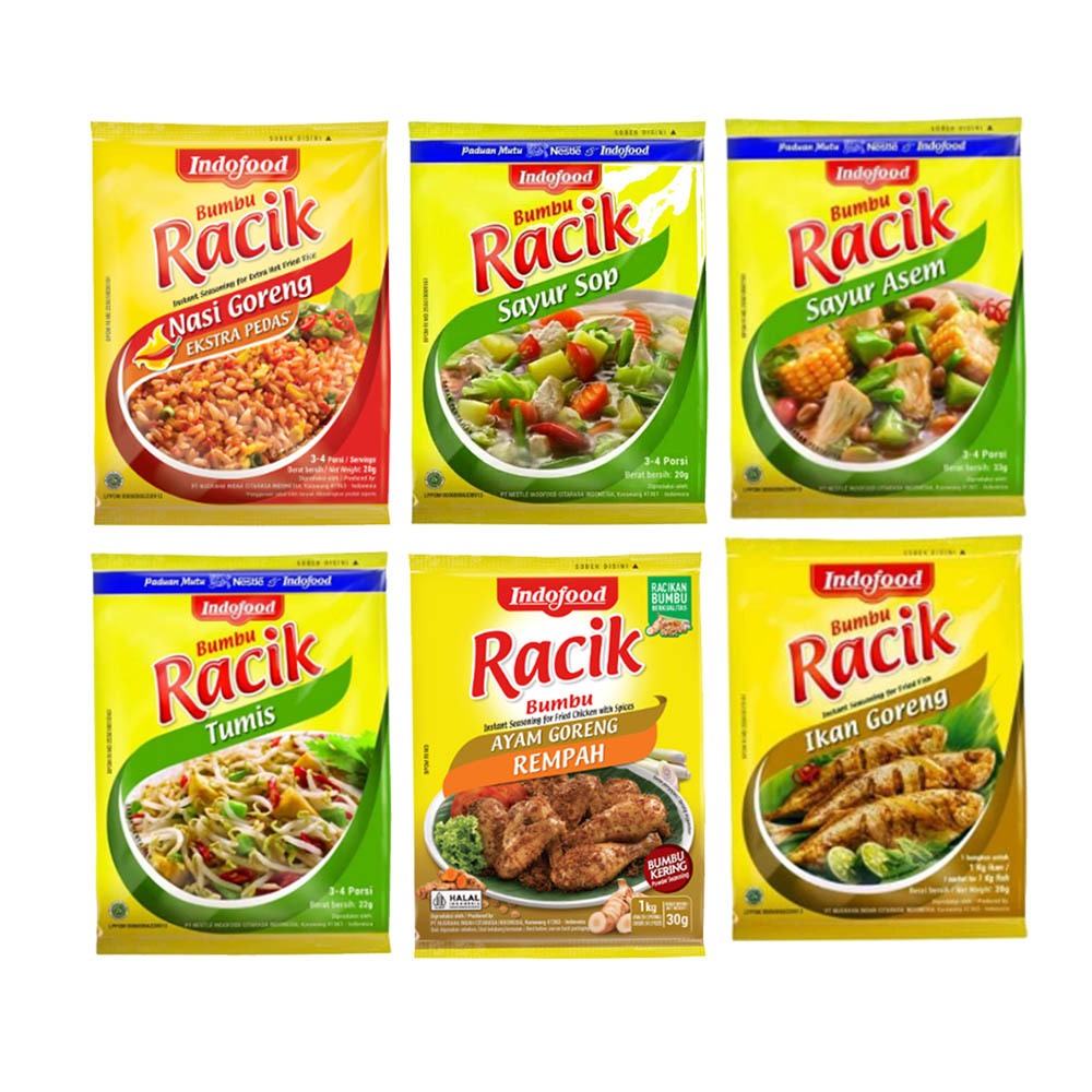Jual RACIK BUMBU ANEKA RASA / Pack isi 10 pcs | Shopee Indonesia