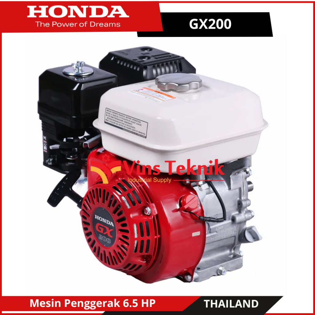 Jual Mesin Penggerak Serbaguna Engine Bensin 6.5HP HONDA GX200 GX 200 ...