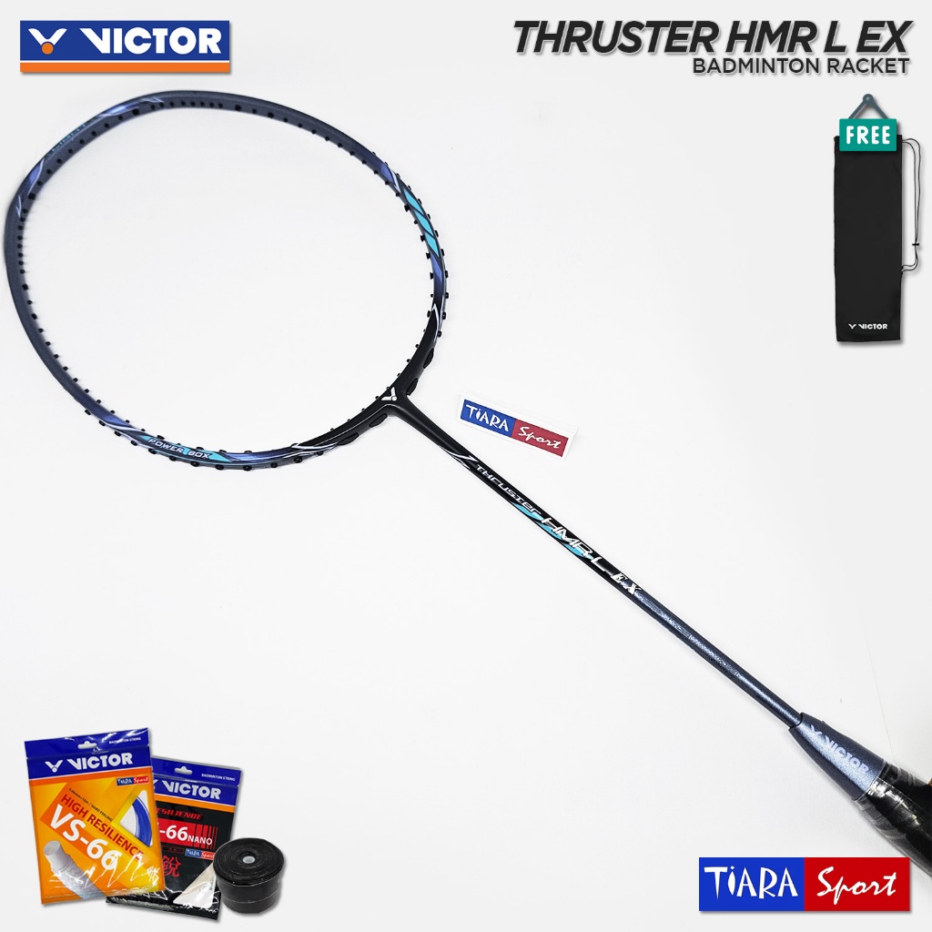Jual Raket VICTOR Thruster HMR L EX H - Iron Blue - 5U 6U Badminton ...