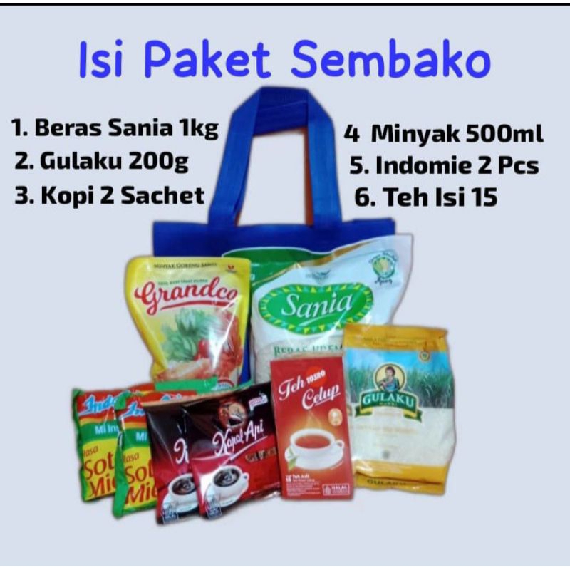 Jual Hampers Paket Sembako Jum'at Berkah B | Shopee Indonesia
