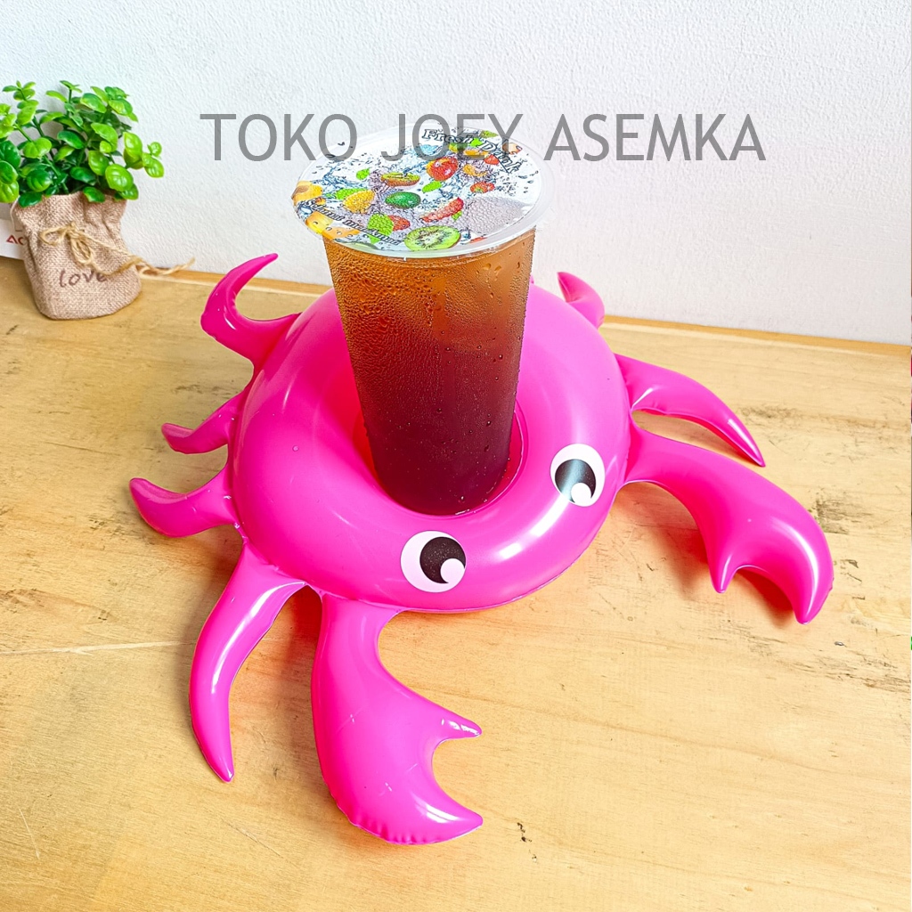Jual CUP HOLDER FLOAT KEPITING CRAB PELAMPUNG GELAS BAN MINI FLOATIES ...